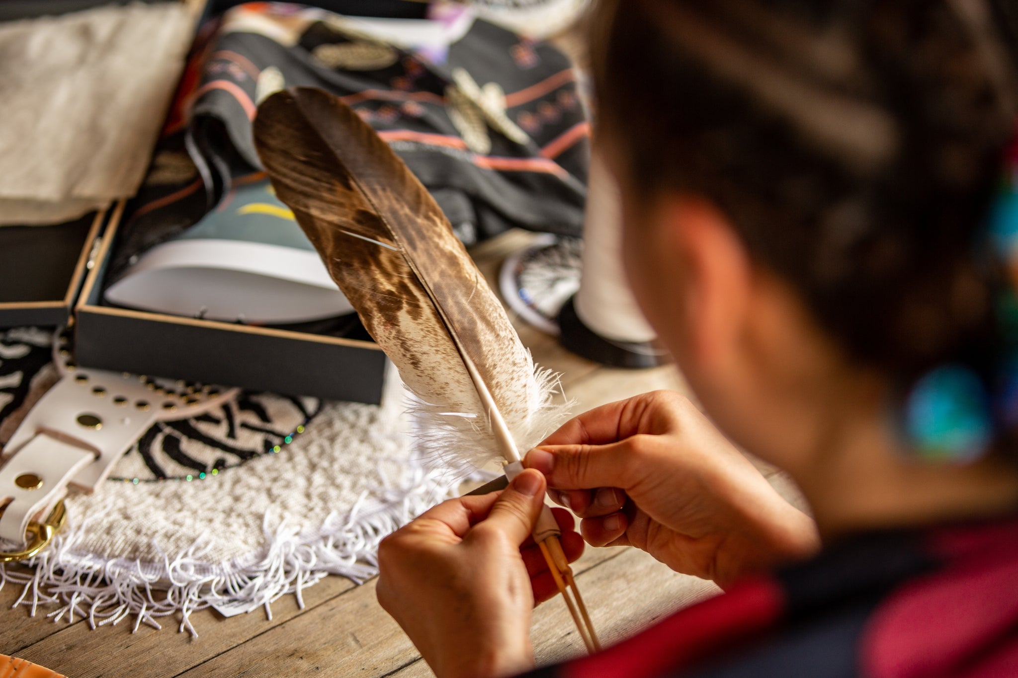 Meet the Maker: Miigwan Feather Reine