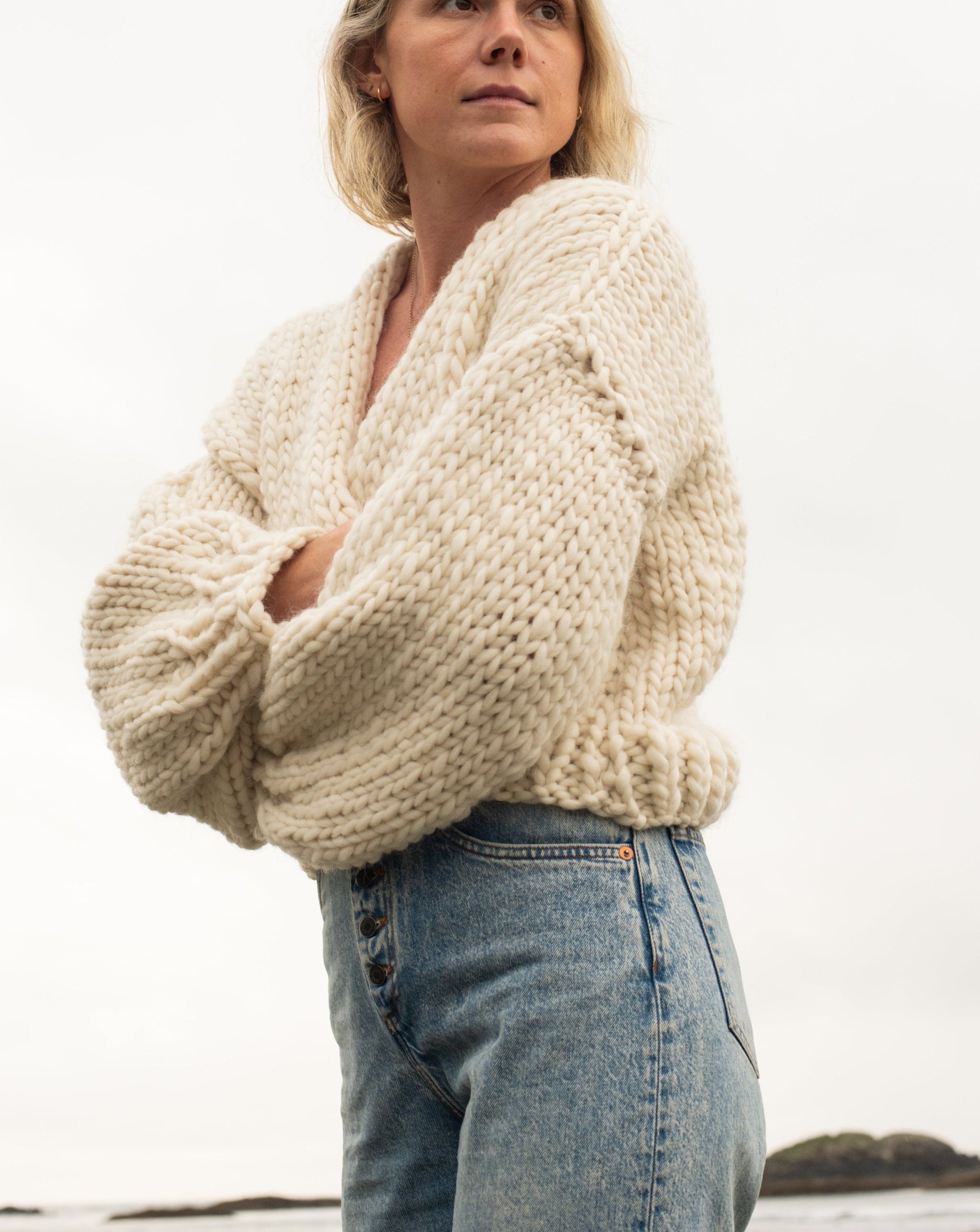 Diane Rudge | Handmade Merino Wool Sweater | Woman Owned | Made in Canada